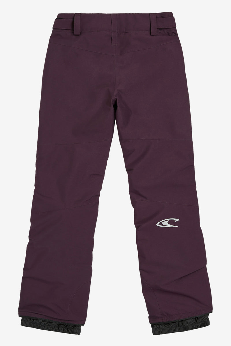 Girl's Charm Snow Pants - Aubergine | O'Neill