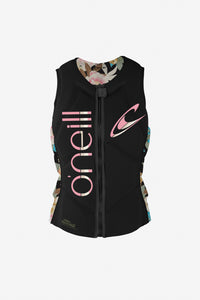 Women's Slasher Comp Vest - Blk/flrl | O'Neill