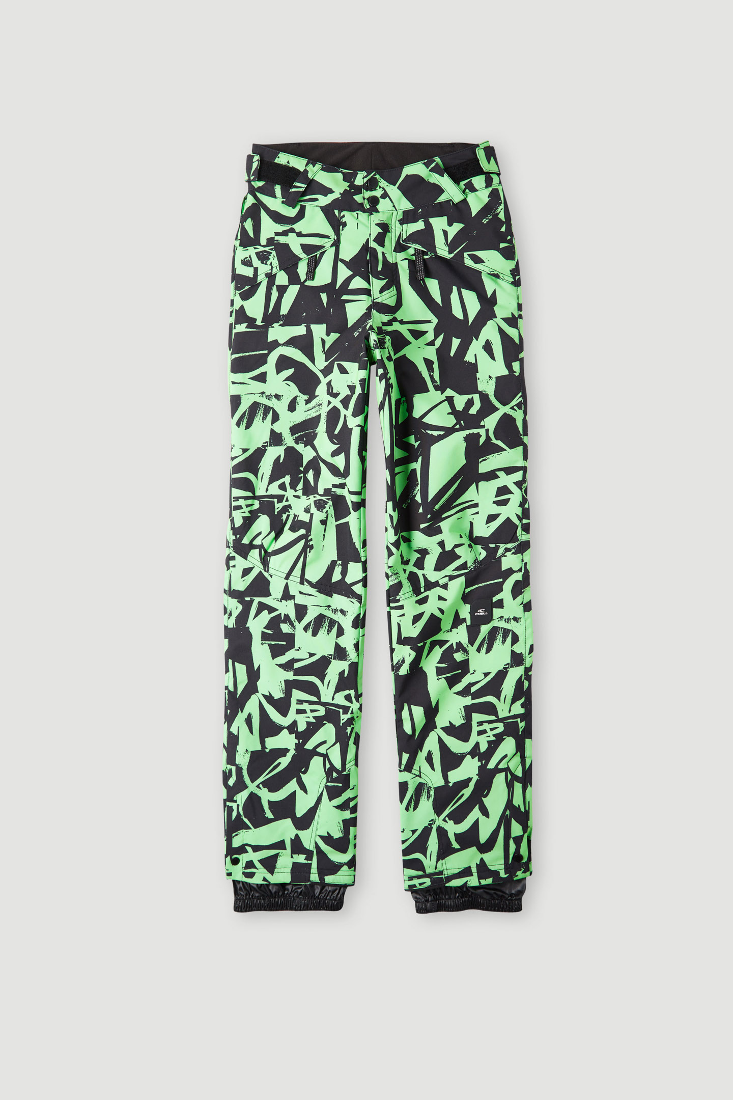 Boy's Anvil Printed Pants - Green Scr | O'Neill