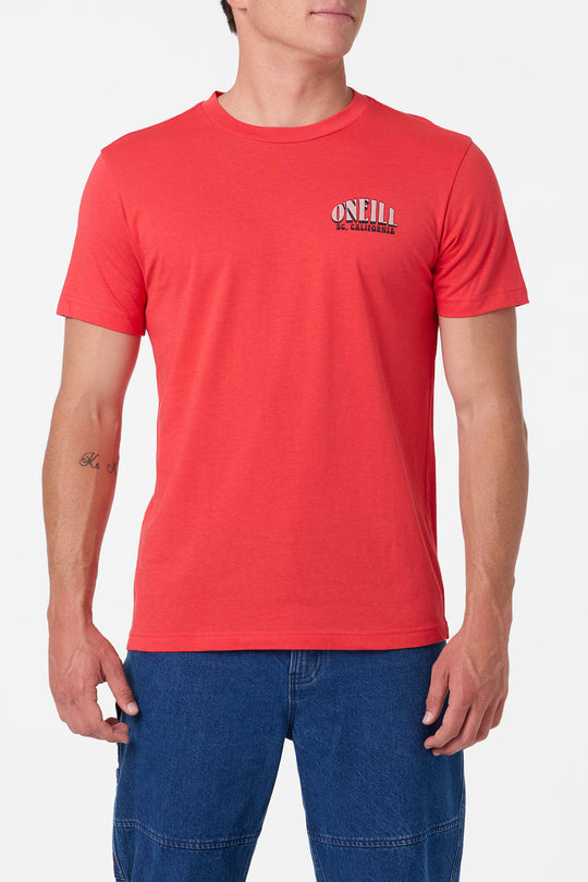 PHRASE CLASSIC SS TEE LAVA RED – O'Neill