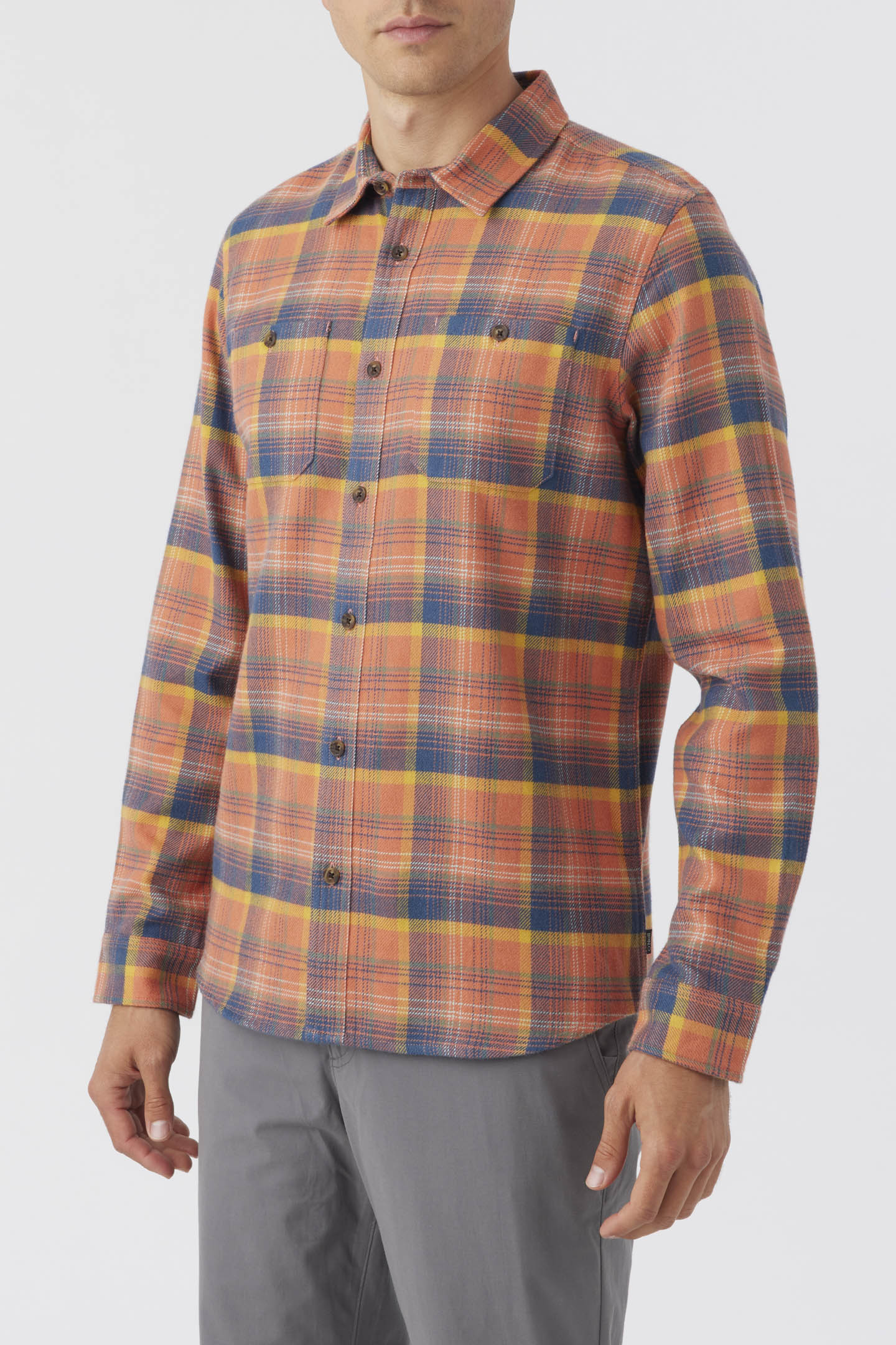 O'Riginals Jonez Flannel Long Sleeve Shirt - Auburn | O'Neill