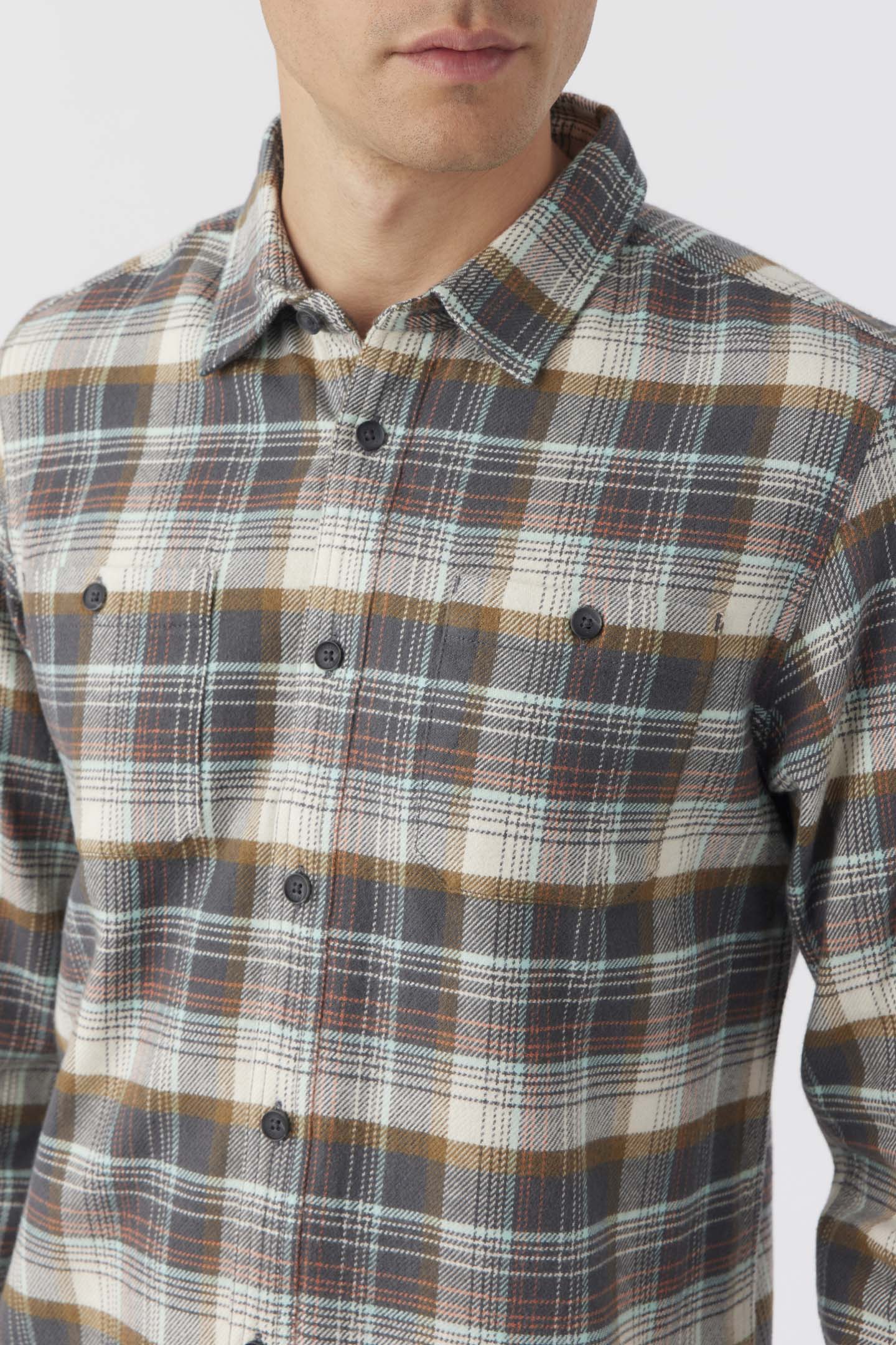 O'Riginals Jonez Flannel Shirt - Graphite | O'Neill