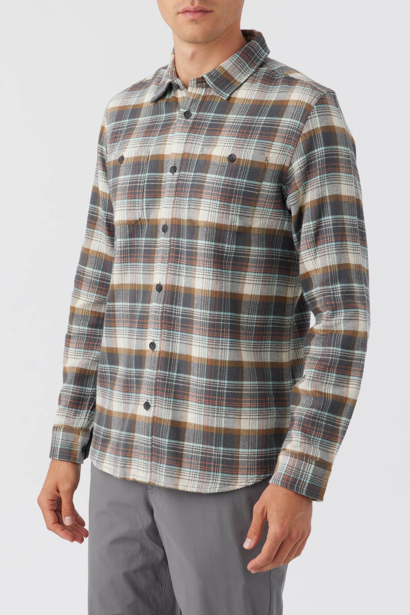 O'Riginals Jonez Flannel Shirt - Graphite | O'Neill