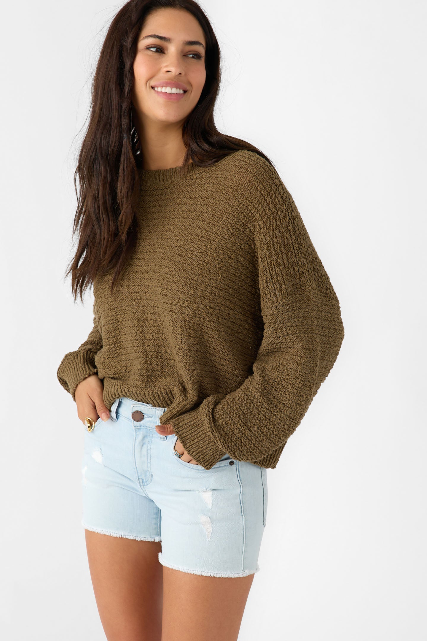 Shoreward Magic Sweater - Olive | O'Neill