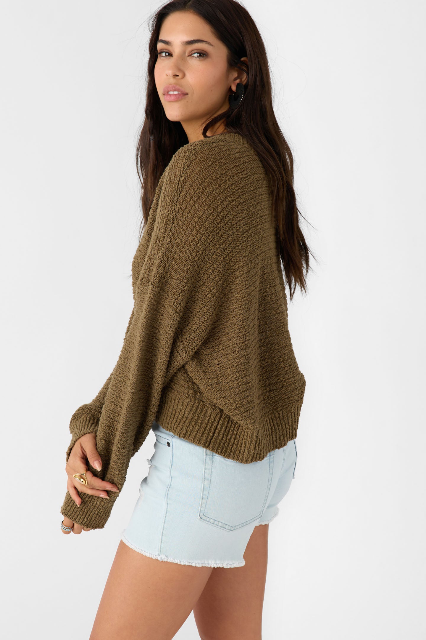 Shoreward Magic Sweater - Olive | O'Neill