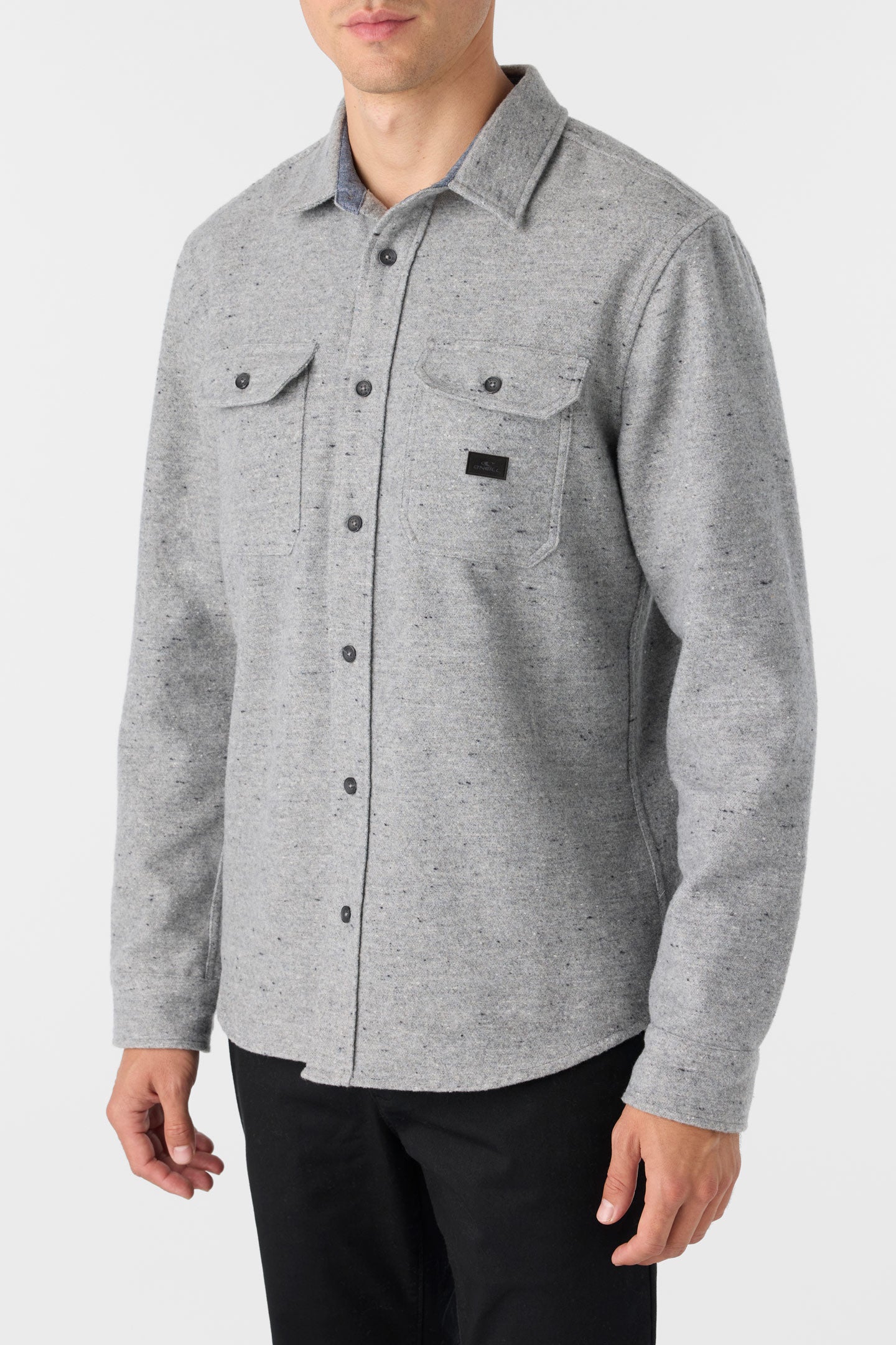 East Cliff High Tide Heavy Weight Flannel Long Sleeve Shirt - Light ...