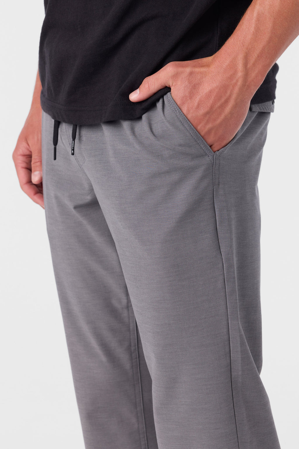 Venture Elastic Waist Hybrid Pants - Heather Grey | O'Neill