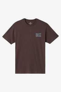 Working Stiff Standard Fit Tee - Seal Brown | O'Neill
