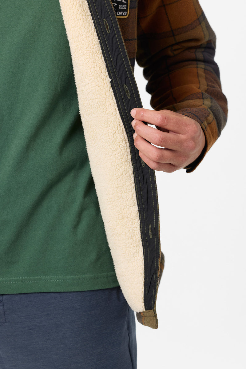 Redmond High Pile Lined Jacket - Dachshund | O'Neill