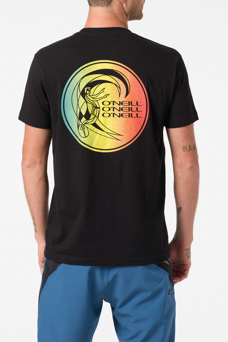 Neapolitan Standard Fit Tee - Black | O'Neill