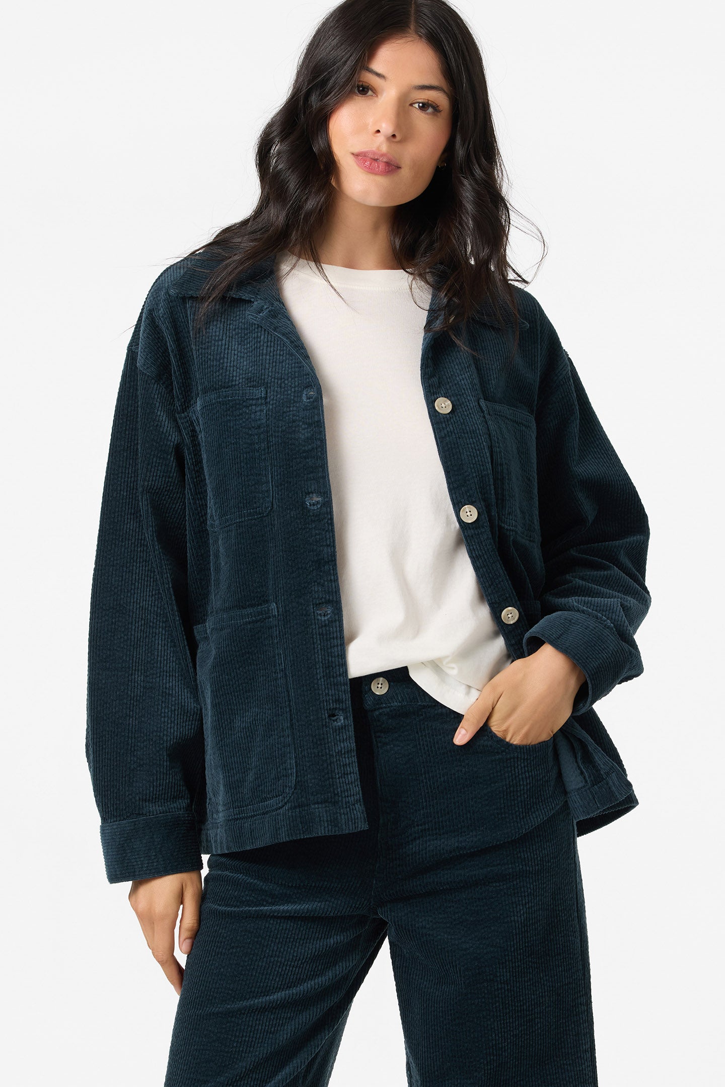 Langford Shacket Jacket - Slate | O'Neill