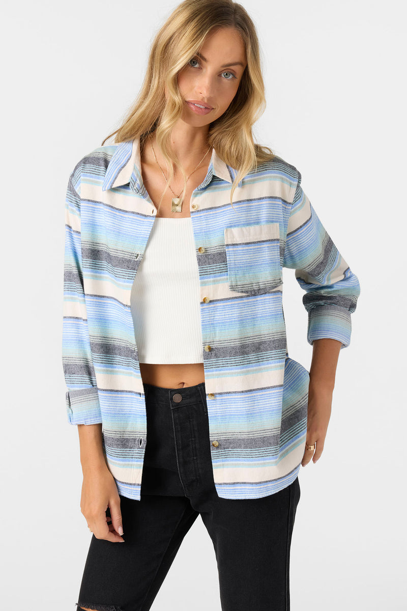 Logan Flannel Long Sleeve Top - Regatta | O'Neill