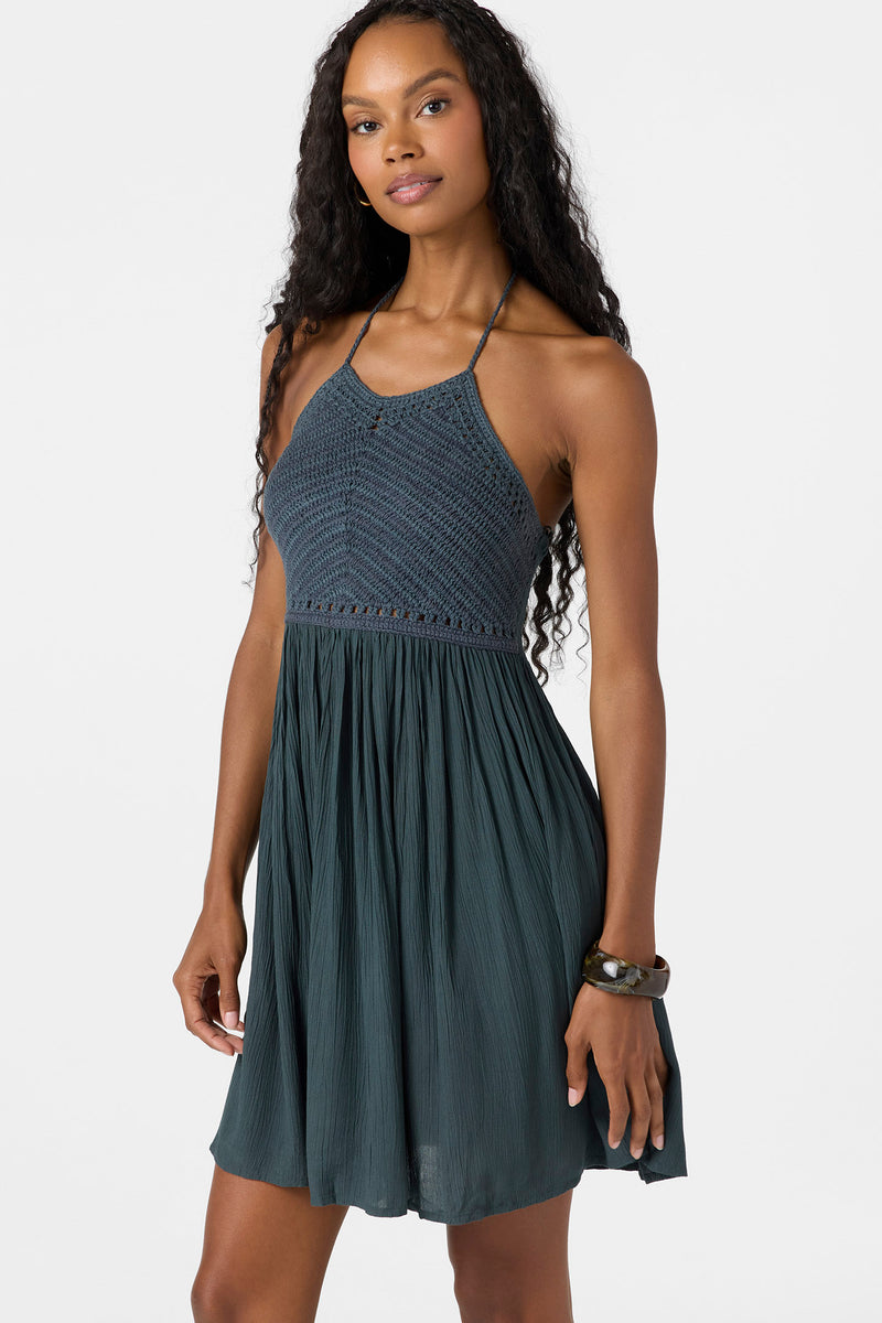 Kindra Short Dress - Slate | O'Neill