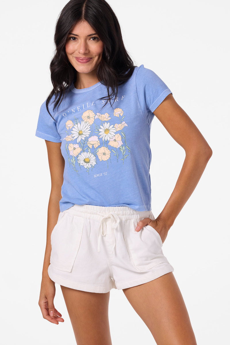 Daisy & Poppy Tee - Hydrangea | O'Neill