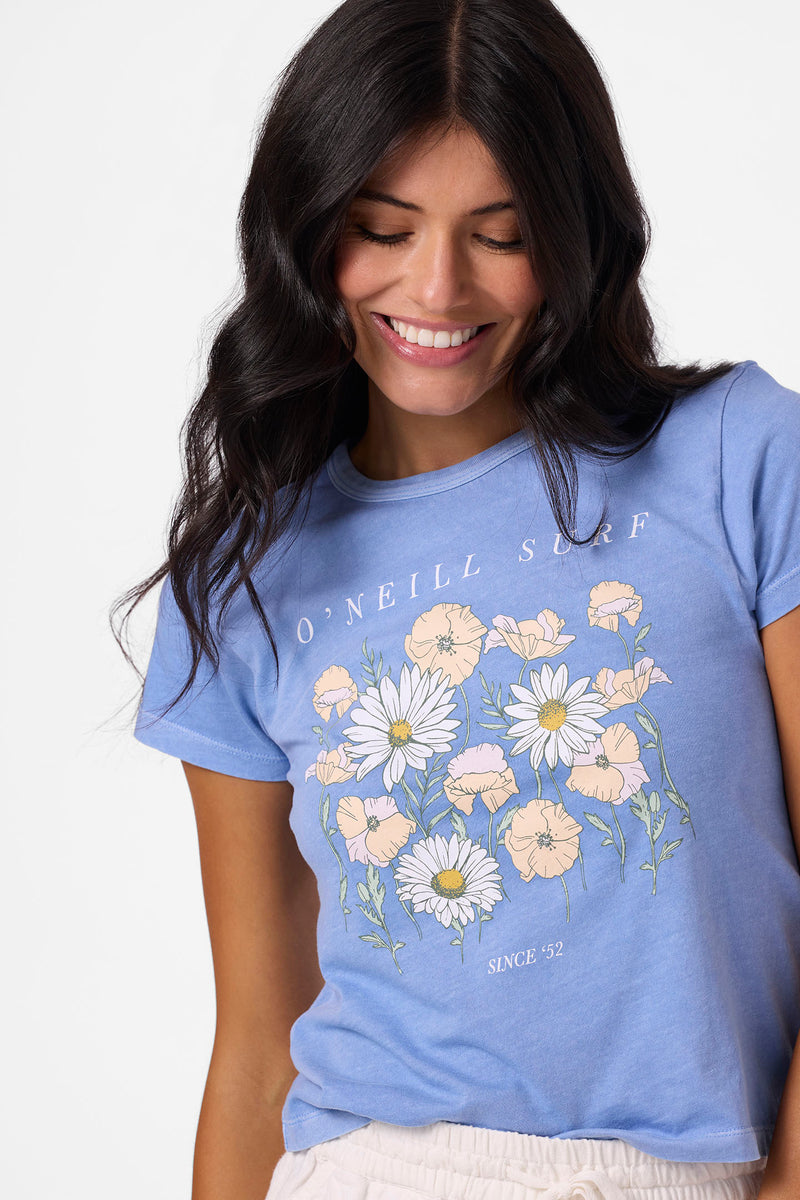 Daisy & Poppy Tee - Hydrangea | O'Neill