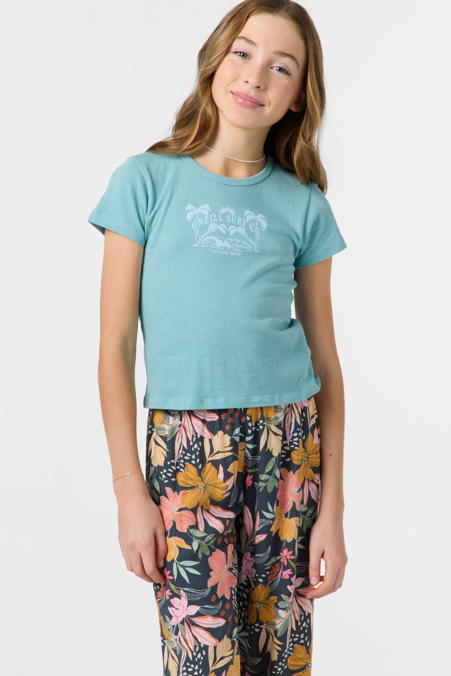Girl's Padang Padang Tee - Nile Blue | O'Neill