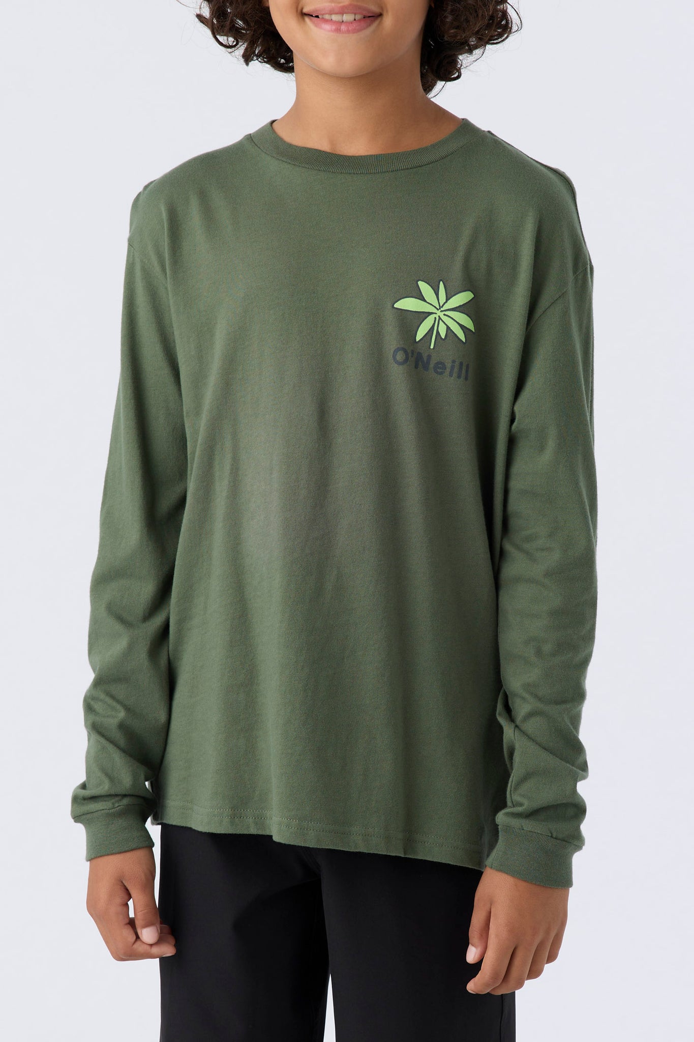 Boy's Dreaming Long Sleeve Tee - Dark Olive | O'Neill