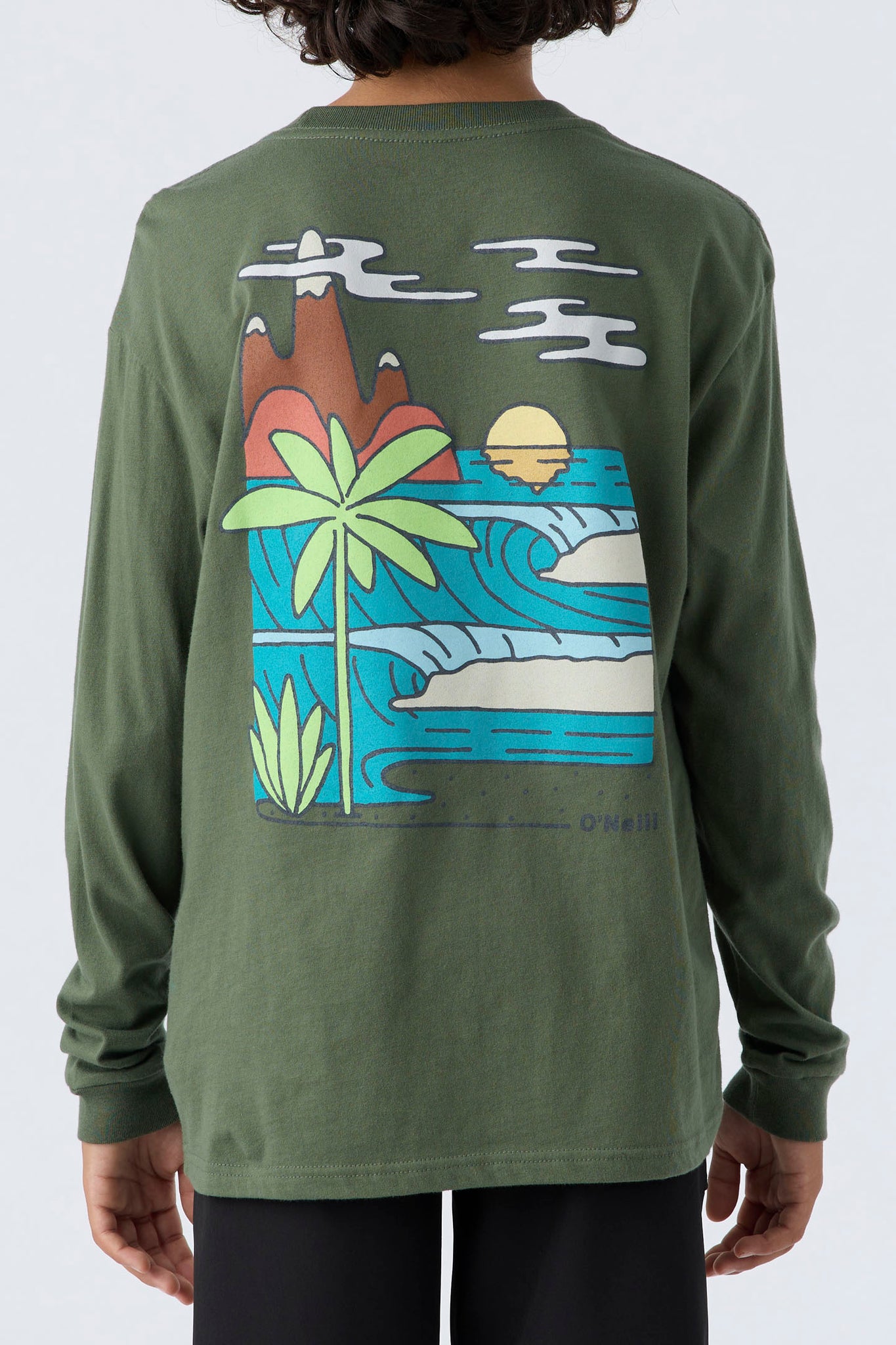 Boy's Dreaming Long Sleeve Tee - Dark Olive | O'Neill