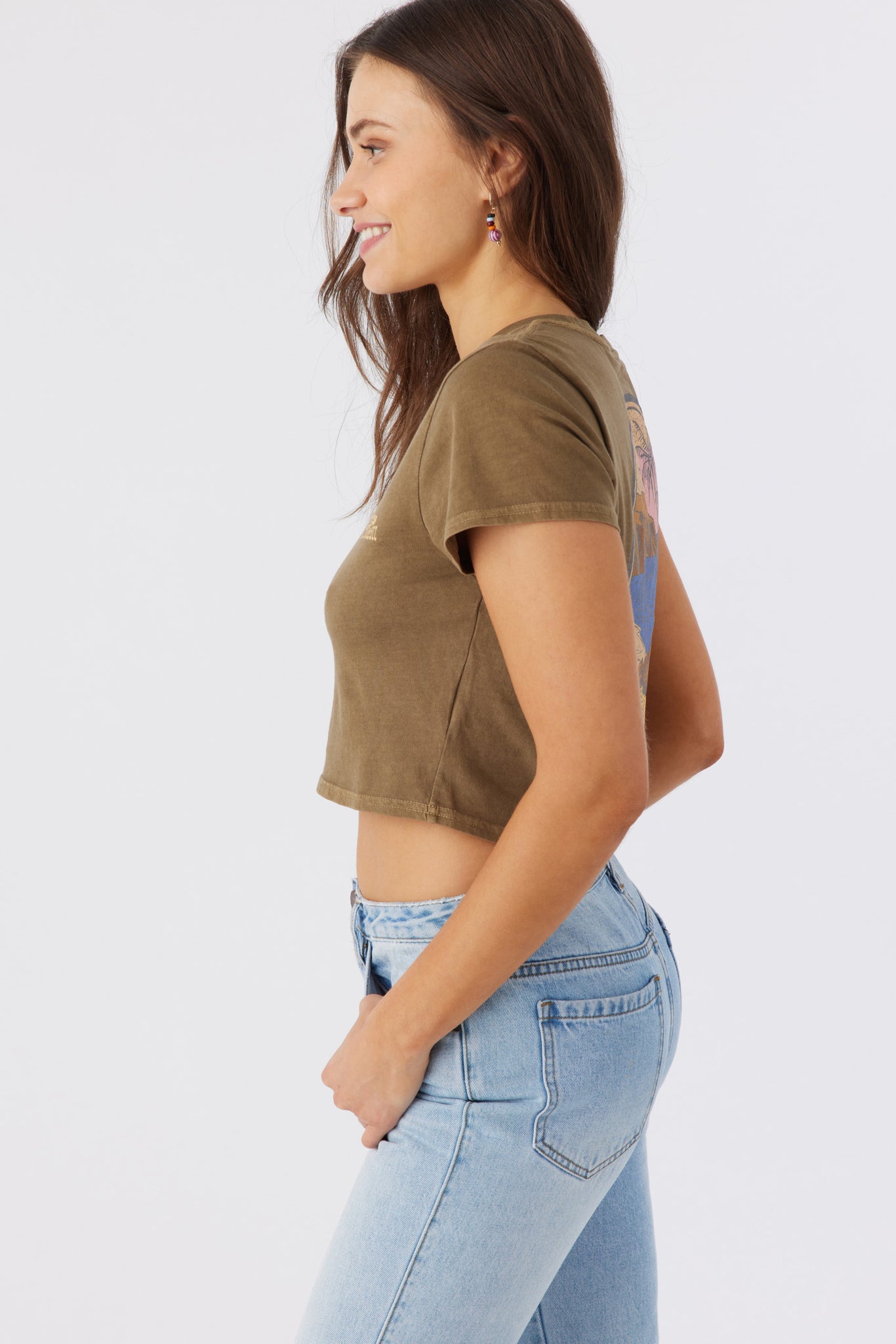 By The Seaside Tee - Olive | O'Neill