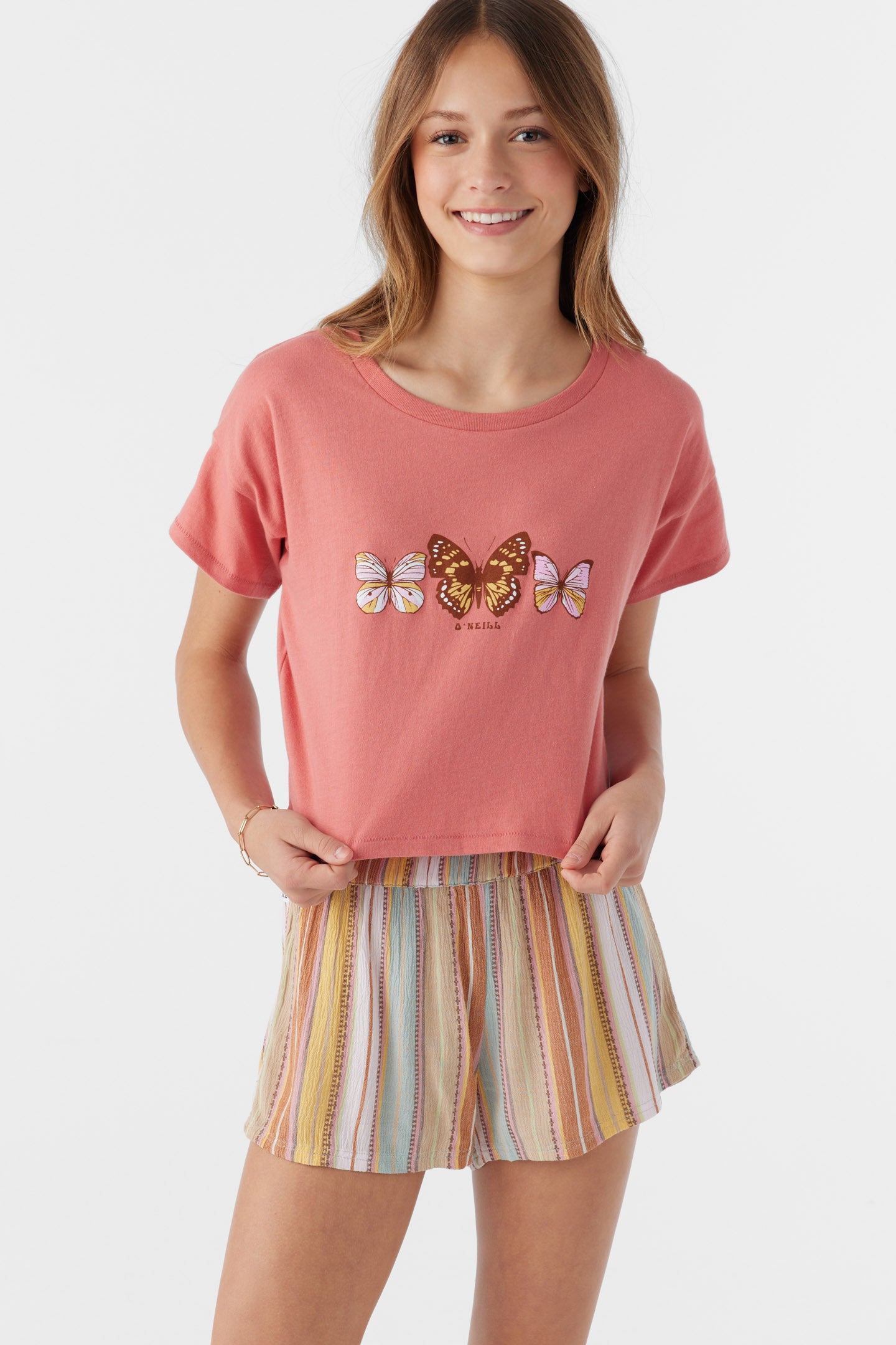 Girl's Drifter Tee - Faded Rose | O'Neill