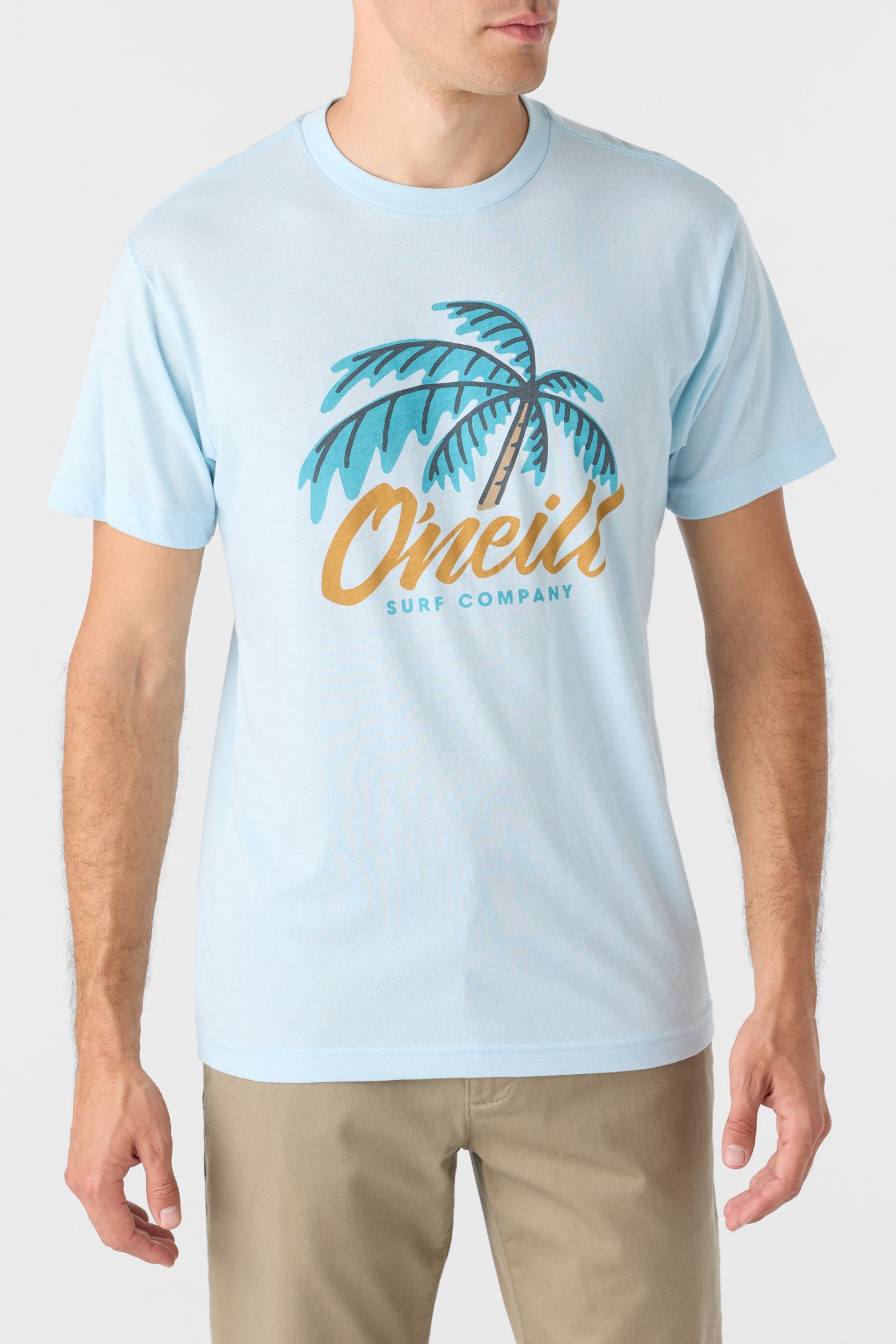 Tilt Standard Fit Tee - Sky Blue Heather | O'Neill