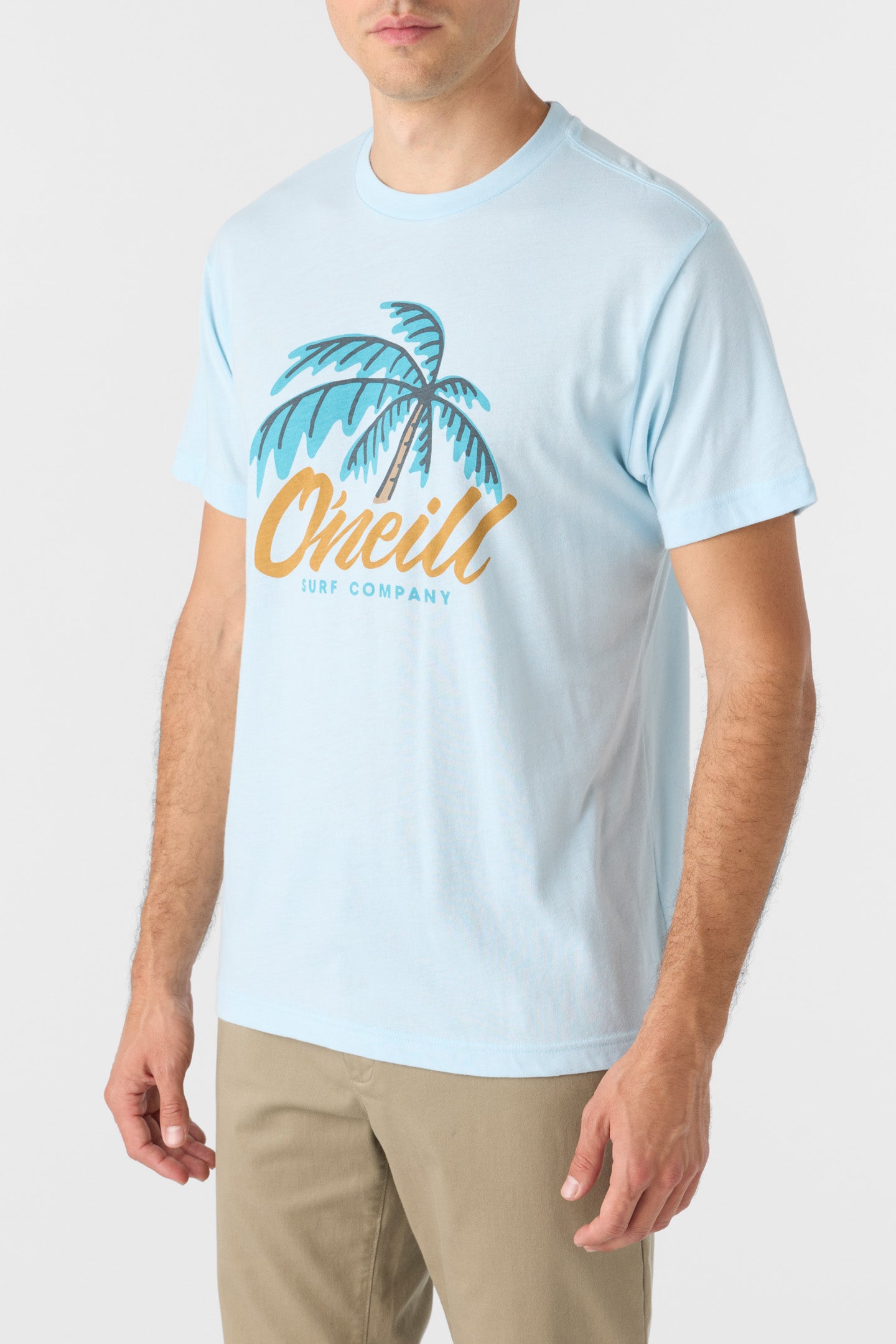 Tilt Standard Fit Tee - Sky Blue Heather | O'Neill