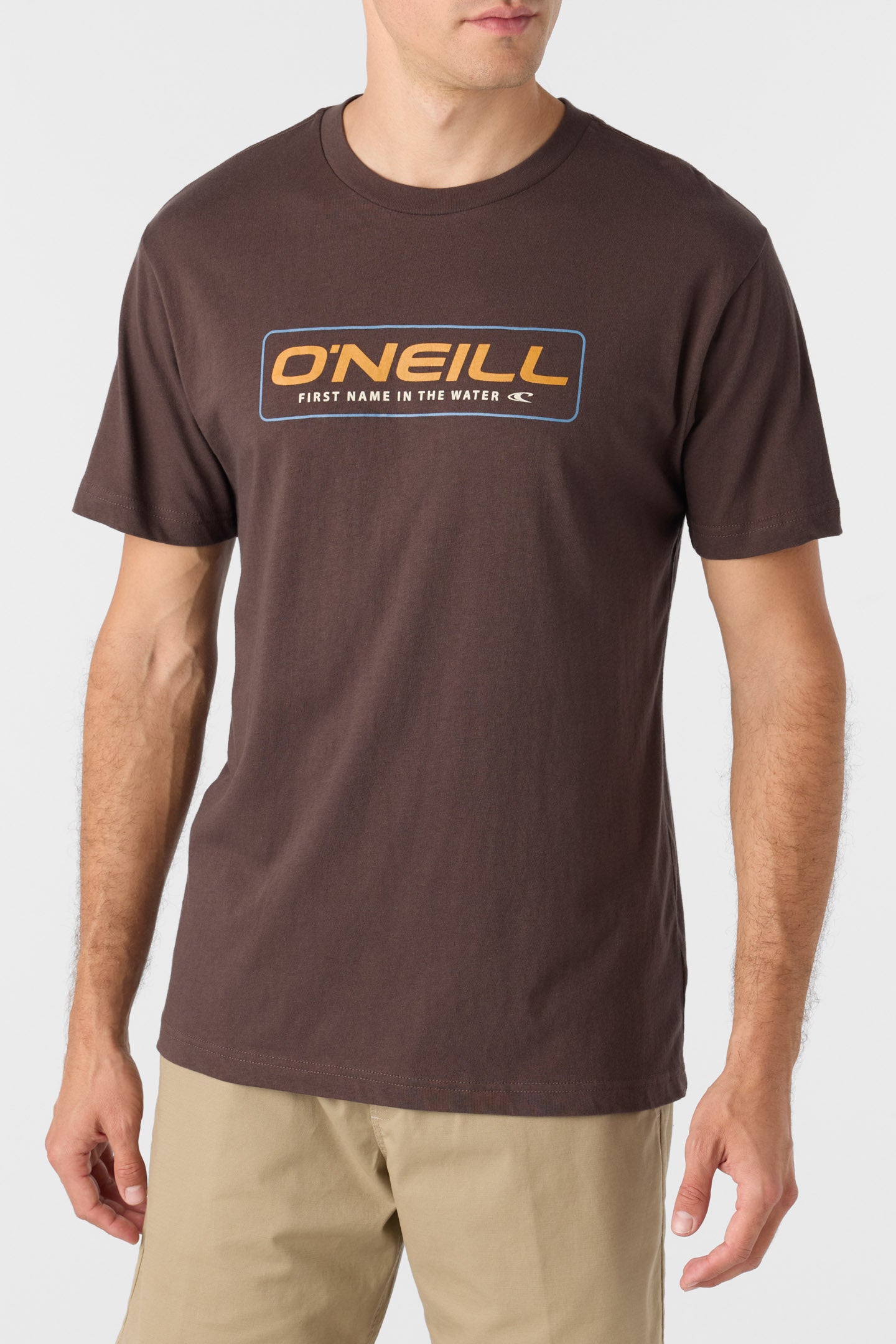 Bruce Standard Fit Tee - Seal Brown | O'Neill