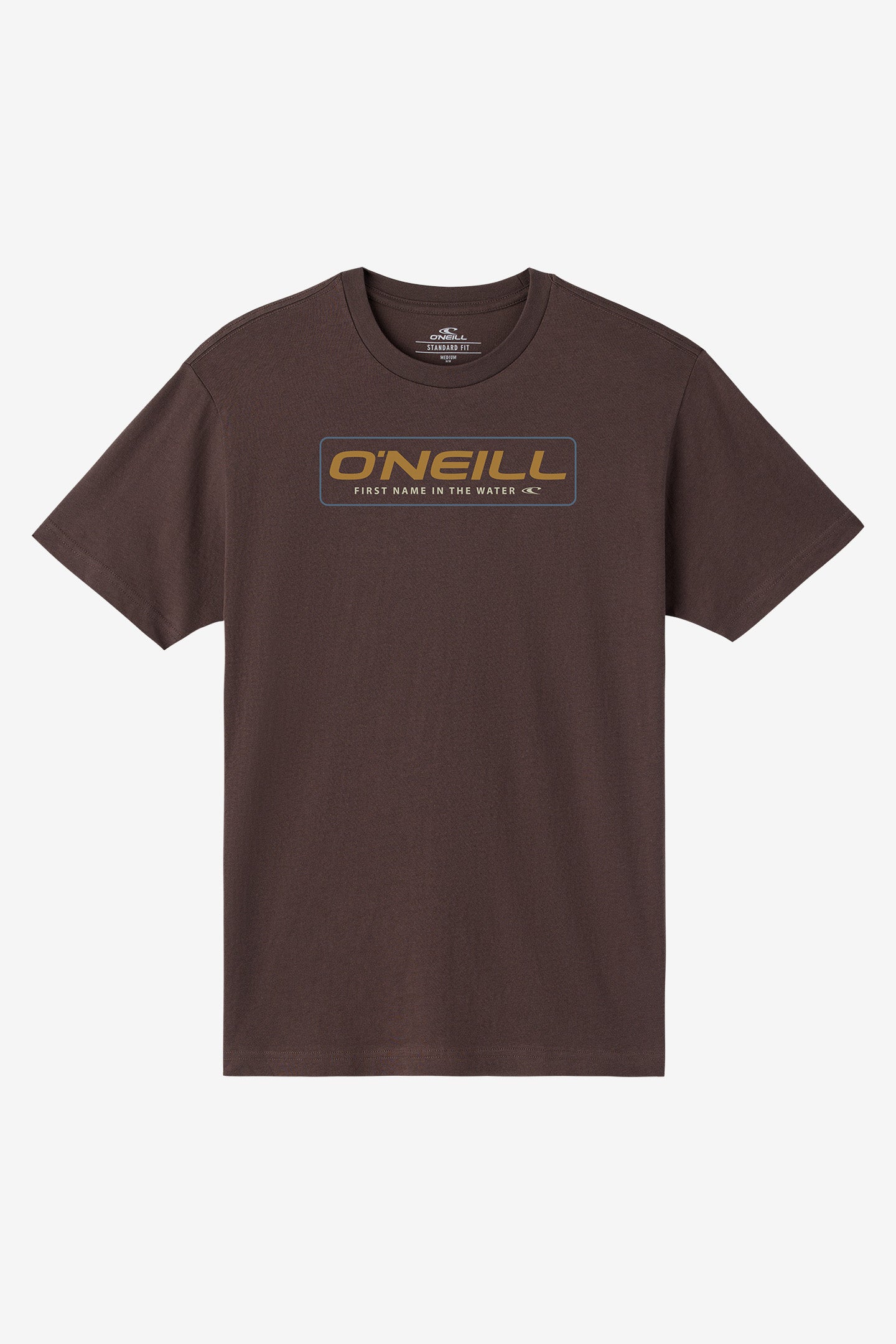 Bruce Standard Fit Tee - Seal Brown | O'Neill