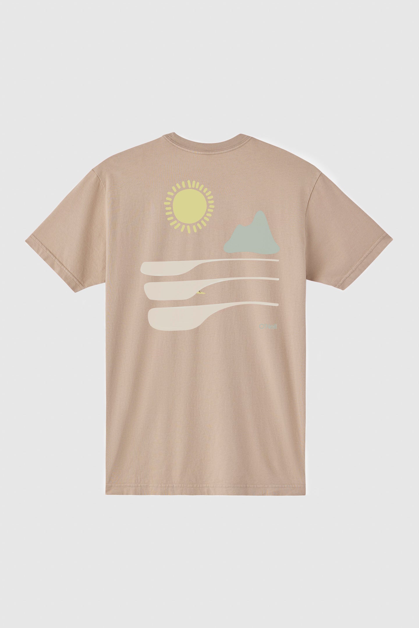 O'Riginals Barrel Ride Modern Fit Tee - Tan | O'Neill