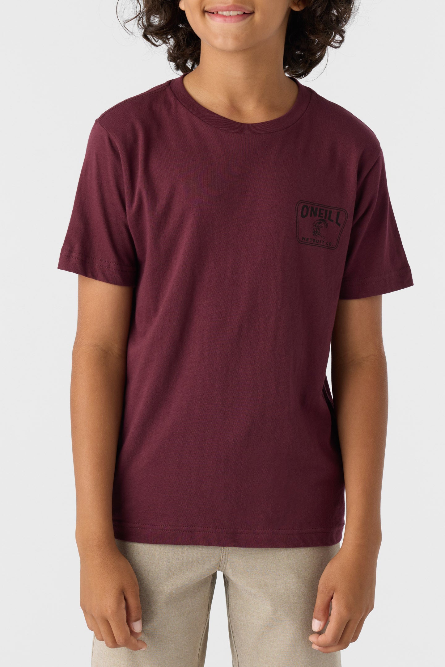 Boy's Clean Tee - Burgundy | O'Neill
