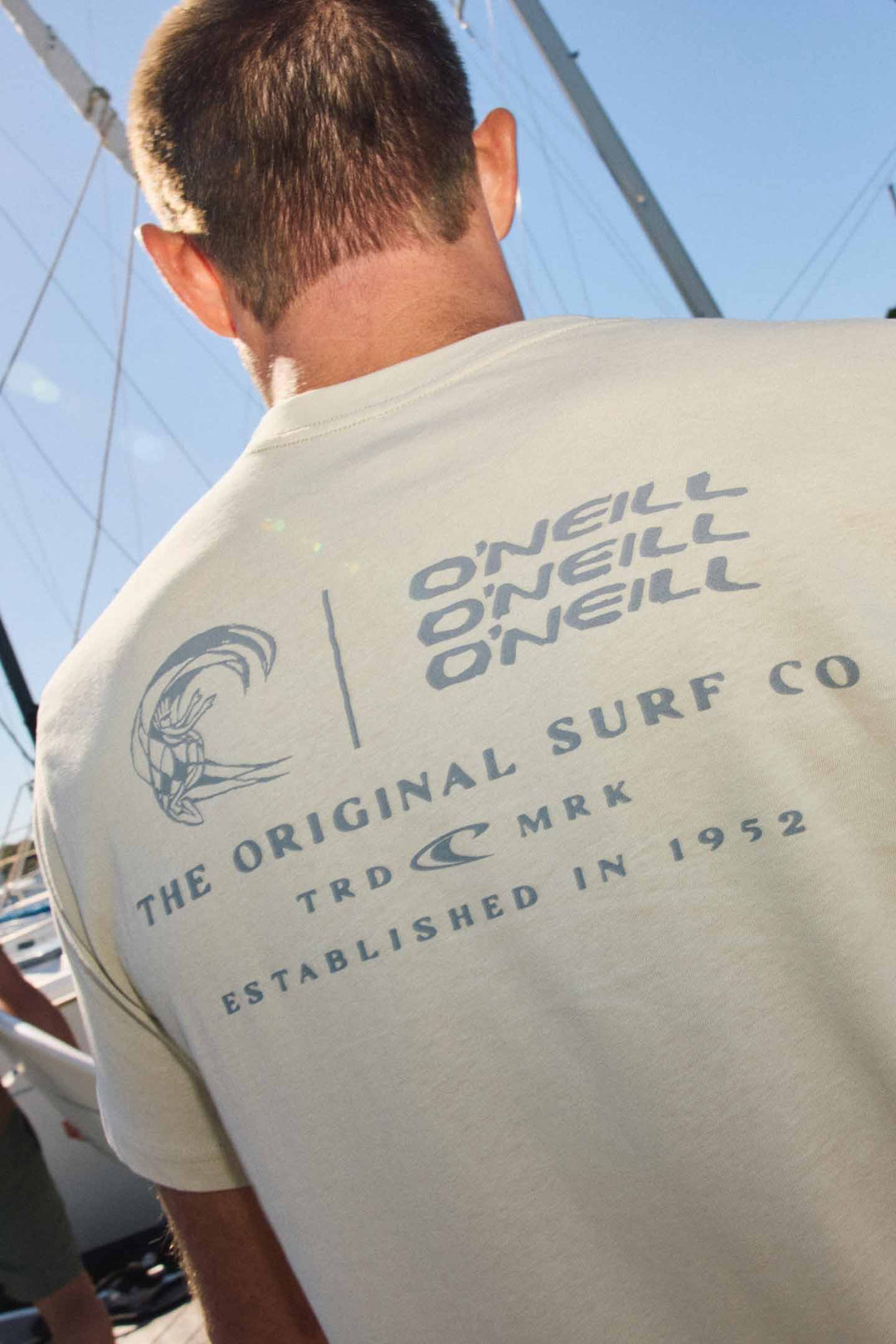 Offset Classic Tee Standard Fit Tee - Lt Khaki | O'Neill