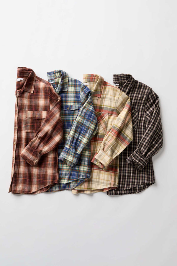 Nash Flannel Long Sleeve Top - Slate | O'Neill