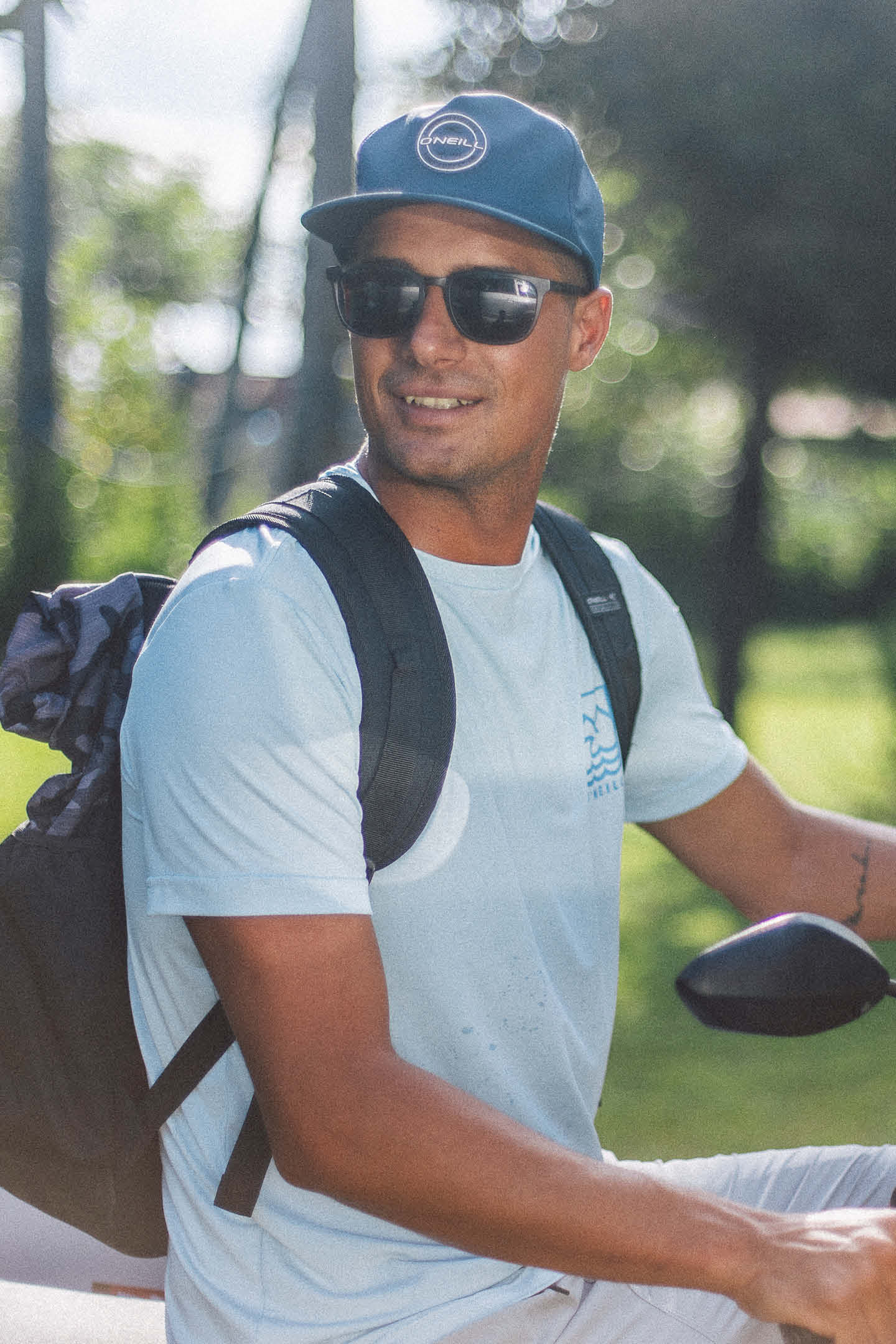 TRVLR Navigate Hybrid Snapback Hat - Indigo | O'Neill