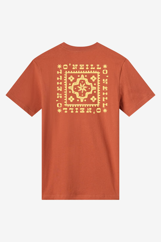 Tile Classic Tee Standard Fit Tee - Chutney | O'Neill