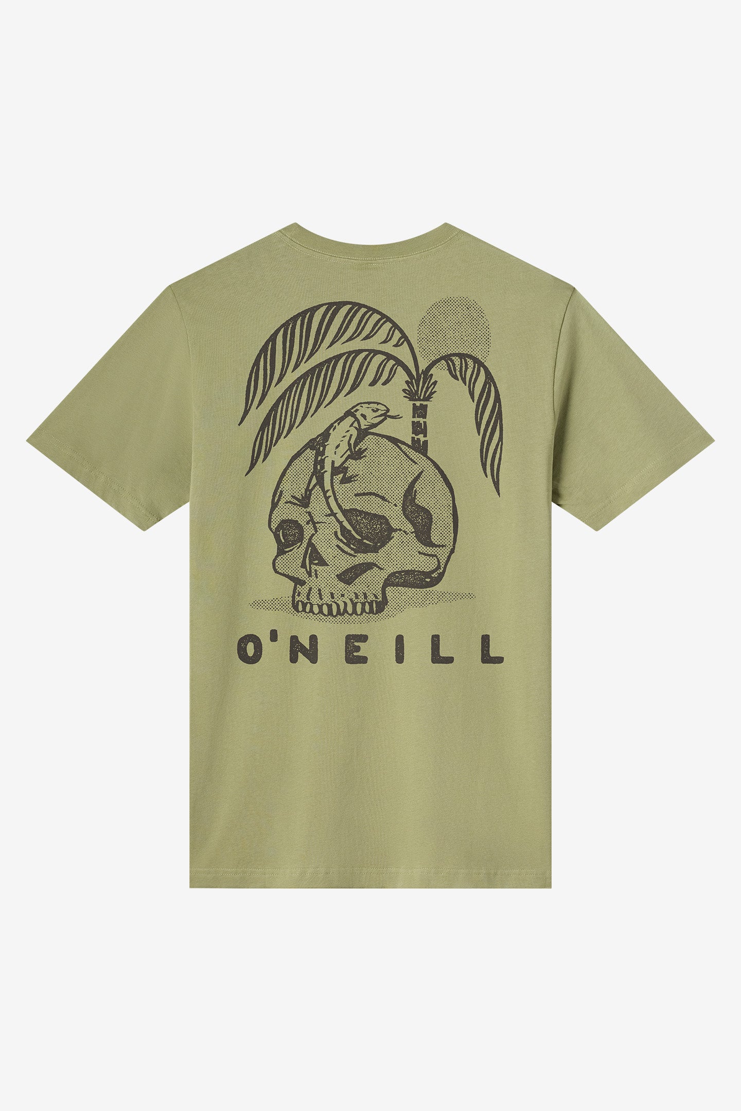 Skulliosis Classic Tee Standard Fit Tee - Oil Green | O'Neill