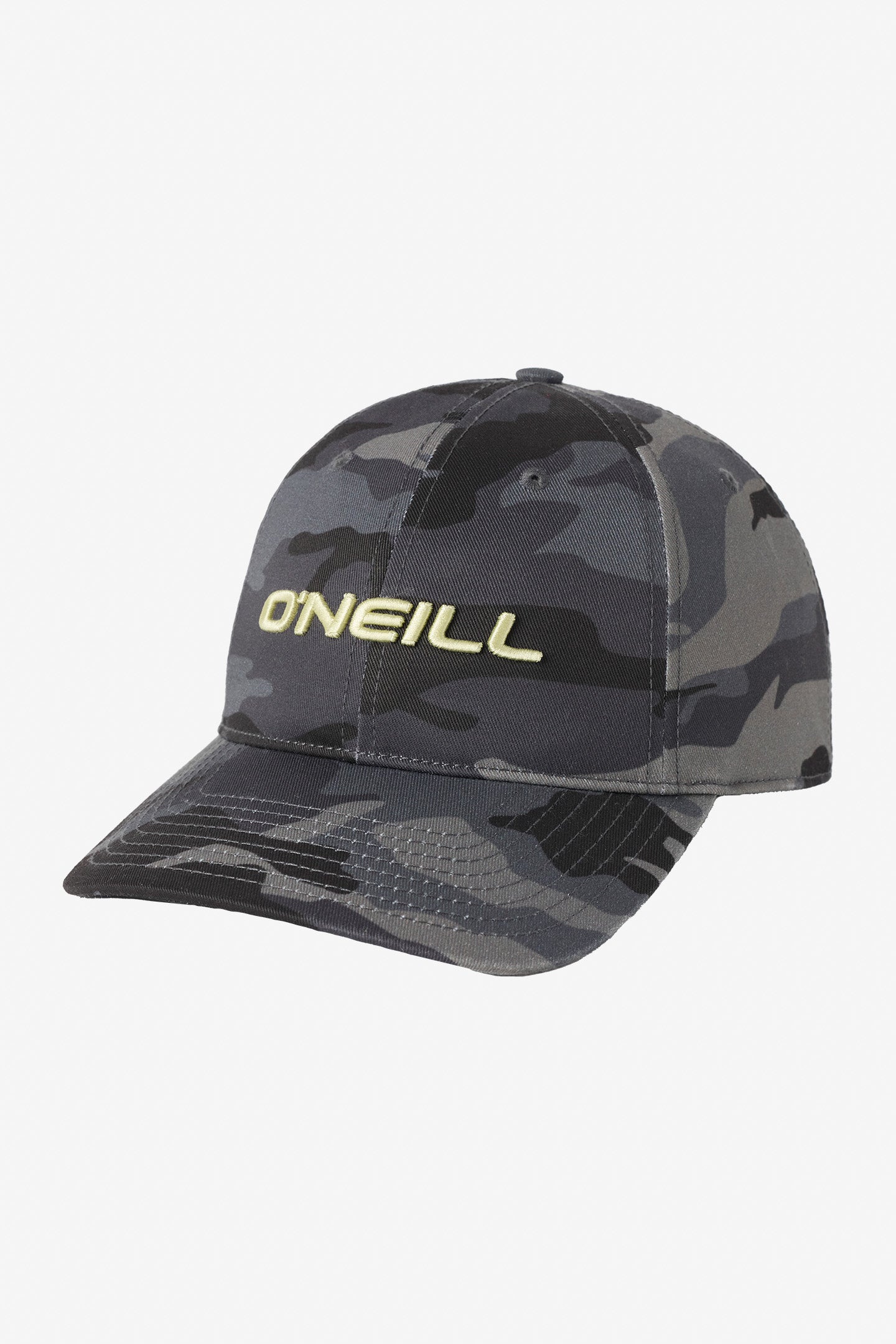 Dang Dad Fitted Hat - Black Camo | O'Neill
