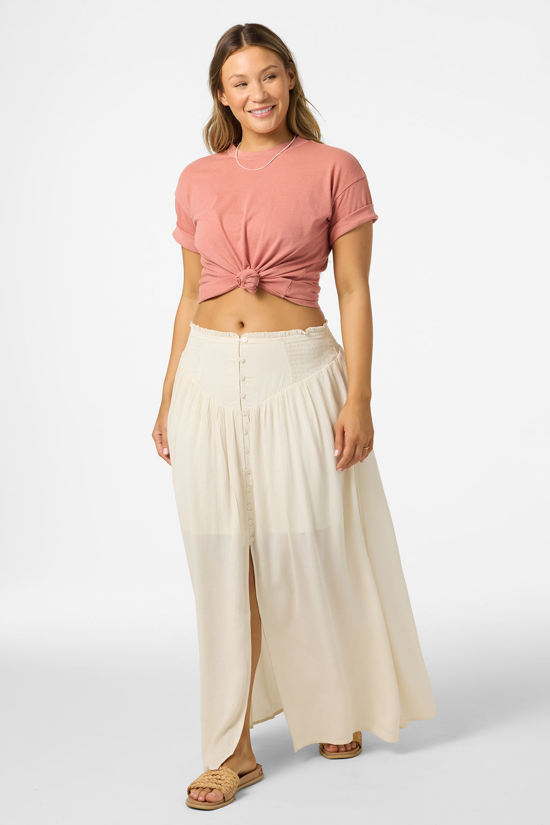 Tryston Skirt Midi Skirts - Tapioca | O'Neill