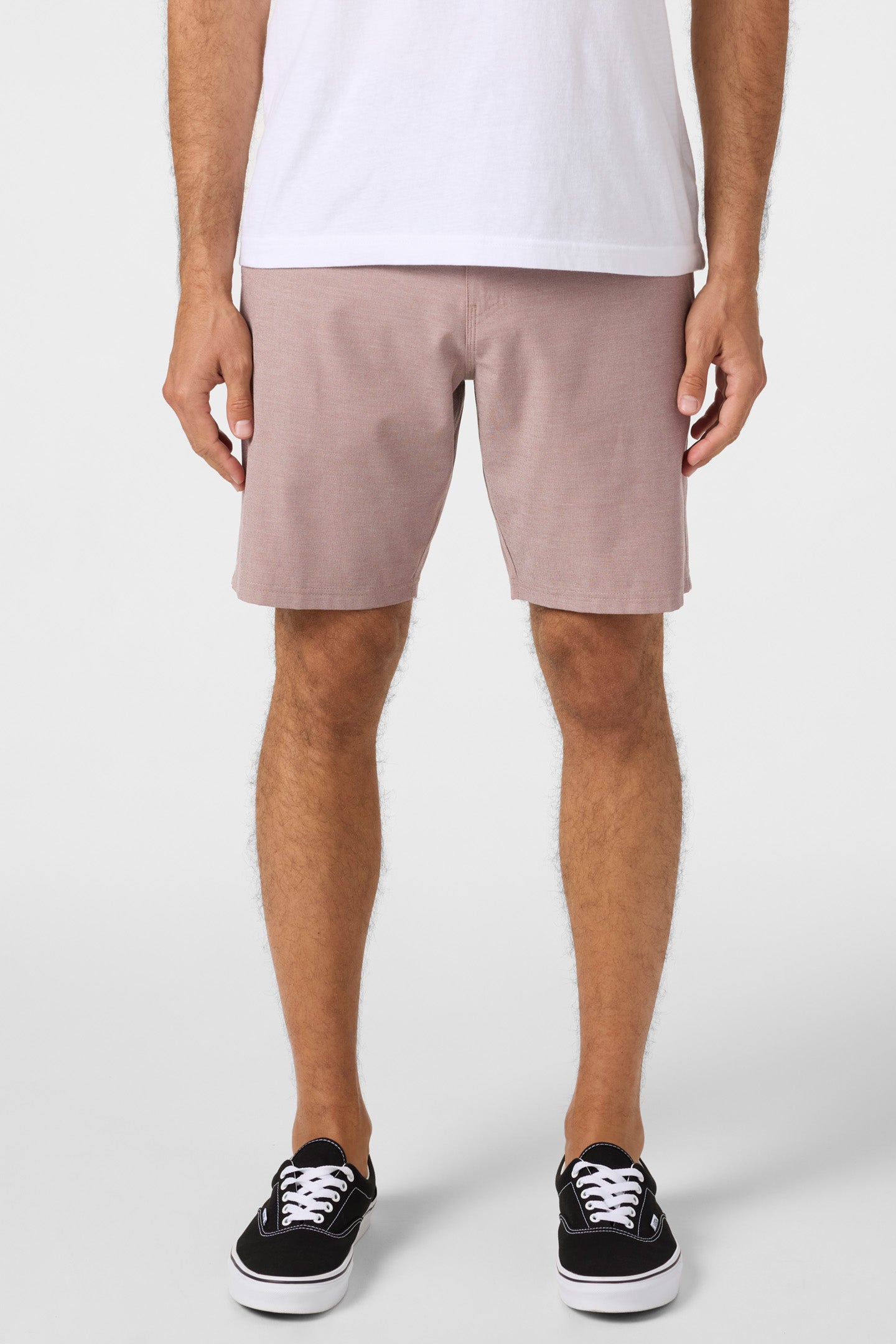 Reserve Light Check 19" Hybrid Shorts - Mahogany | O'Neill