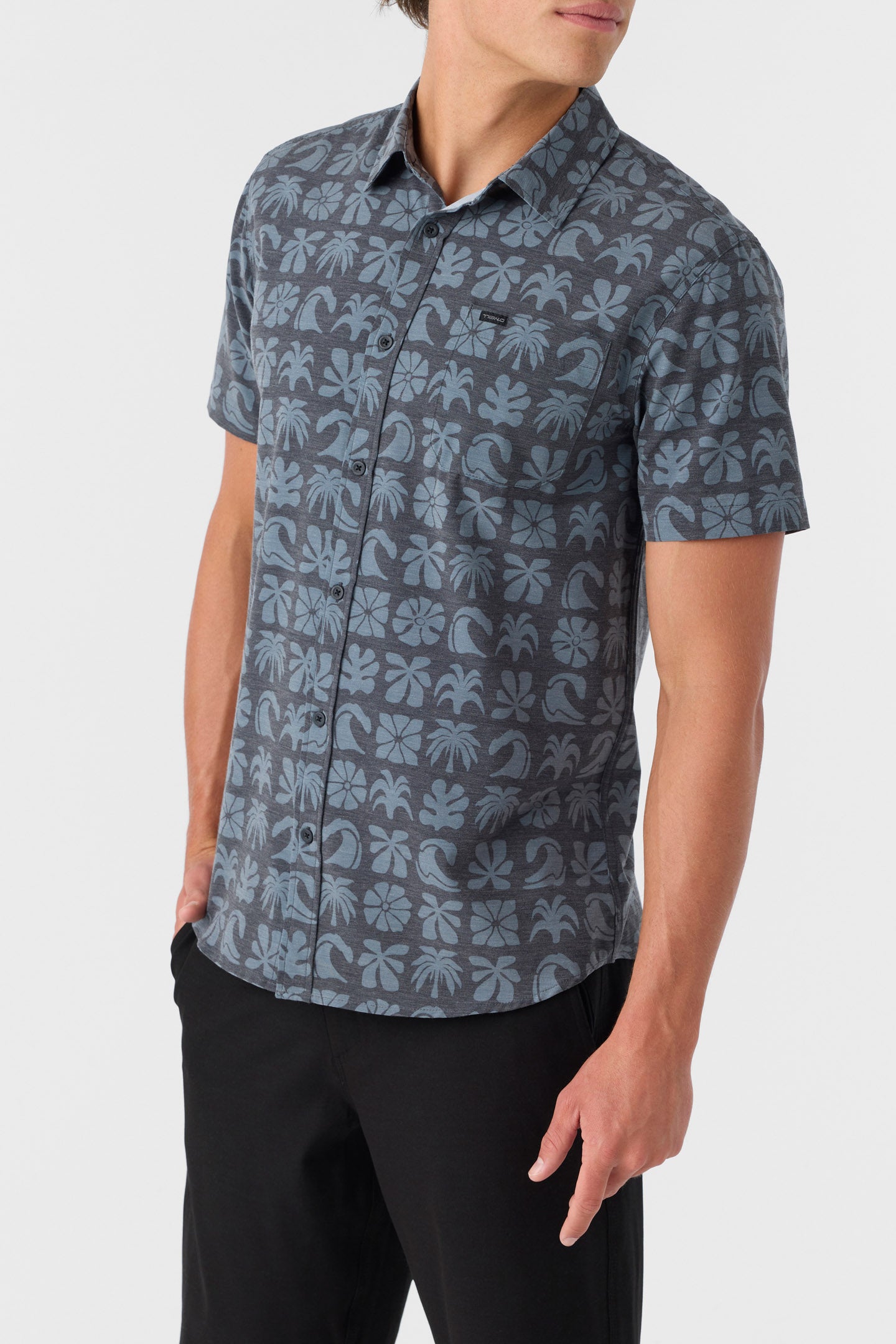 TRVLR Upf Traverse Standard Standard Fit Shirt - Black 3 | O'Neill