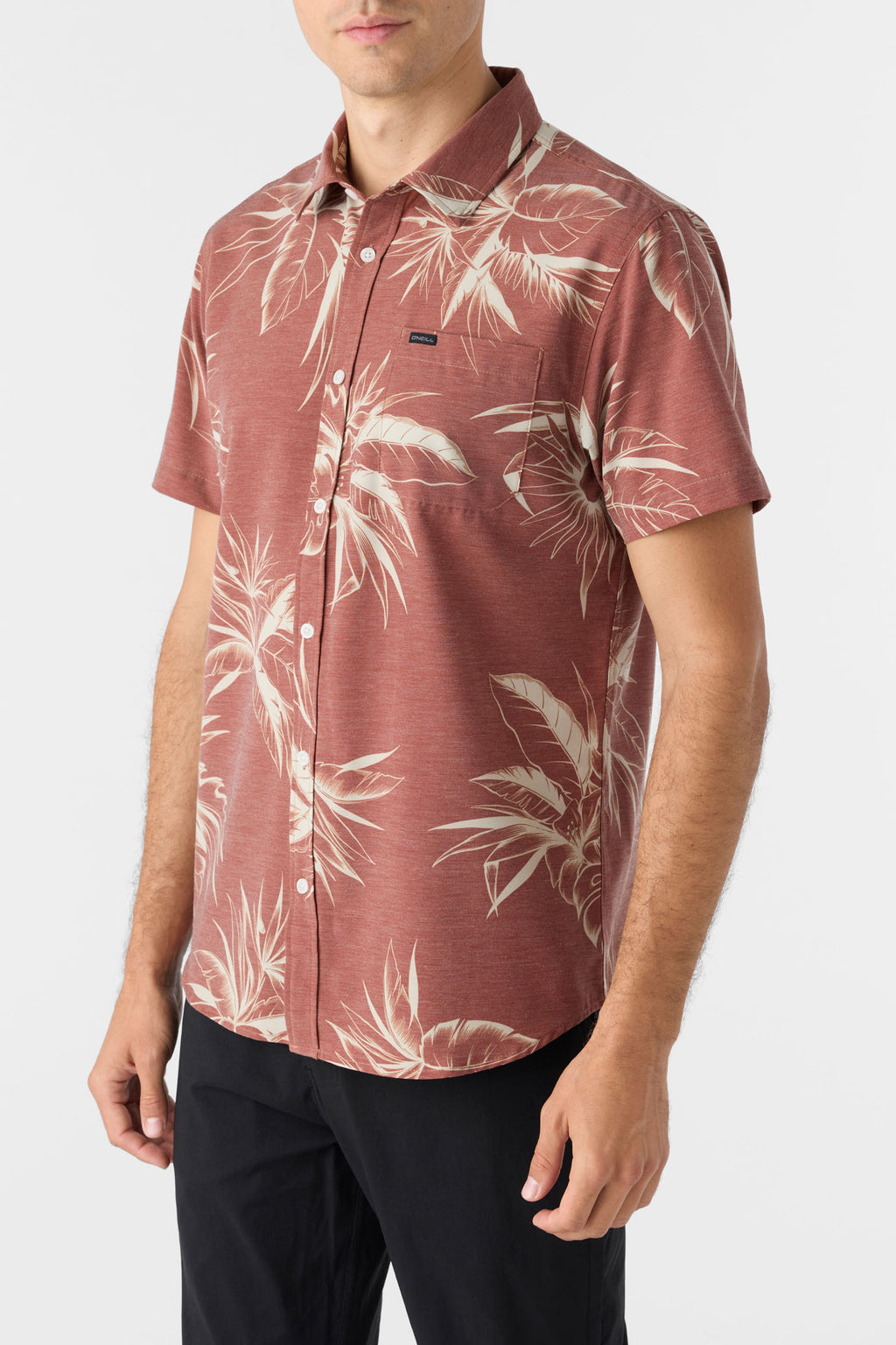 TRVLR Upf Traverse Standard Standard Fit Shirt - Ginger Bread | O'Neill