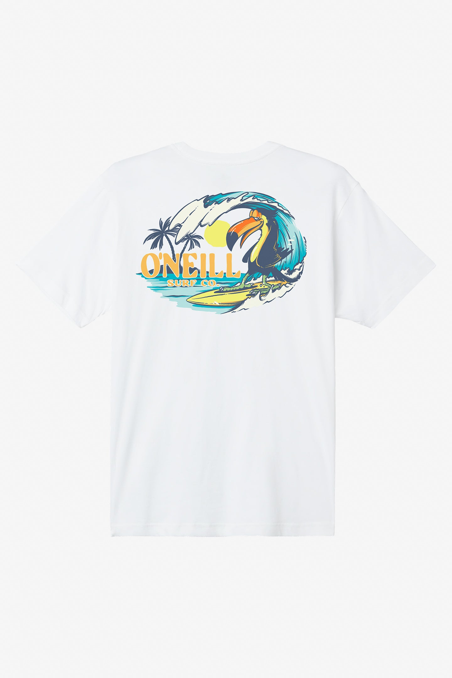 Bird Brain Standard Fit Tee - White | O'Neill