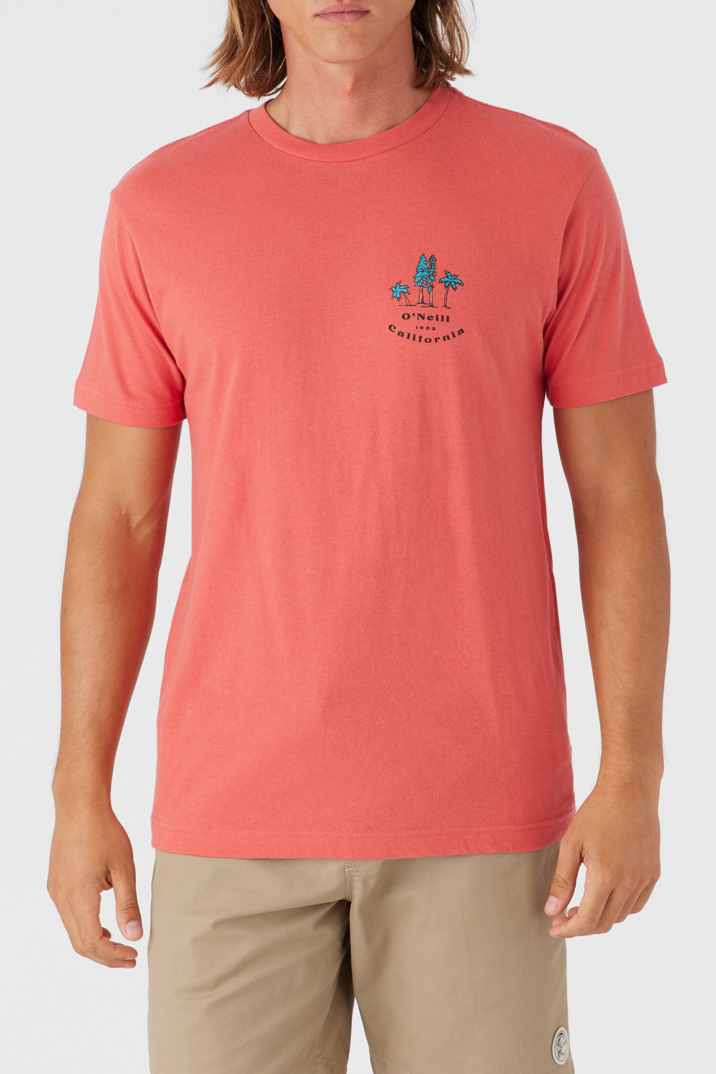 Birdseye Standard Fit Tee - Hot Red | O'Neill