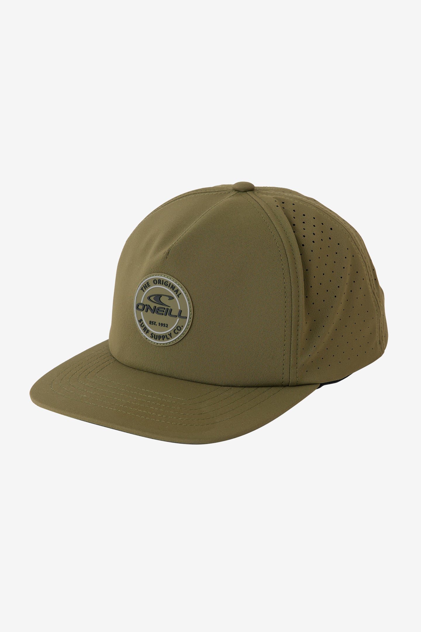 TRVLR Navigate Hybrid Snapback Hat - Army | O'Neill