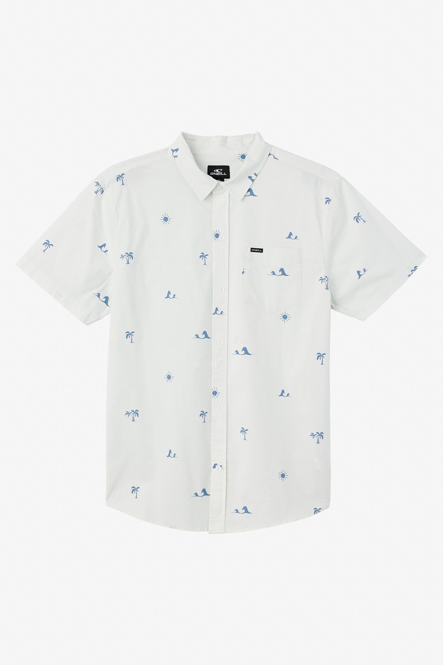 Boy's Quiver Stretch Shirt - Natural | O'Neill