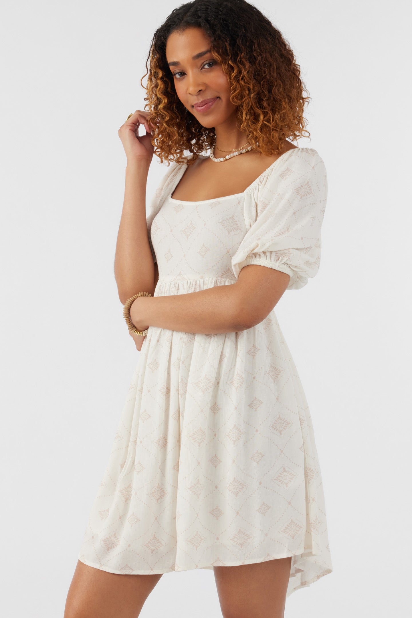 Briar Short Dress - Winter White | O'Neill