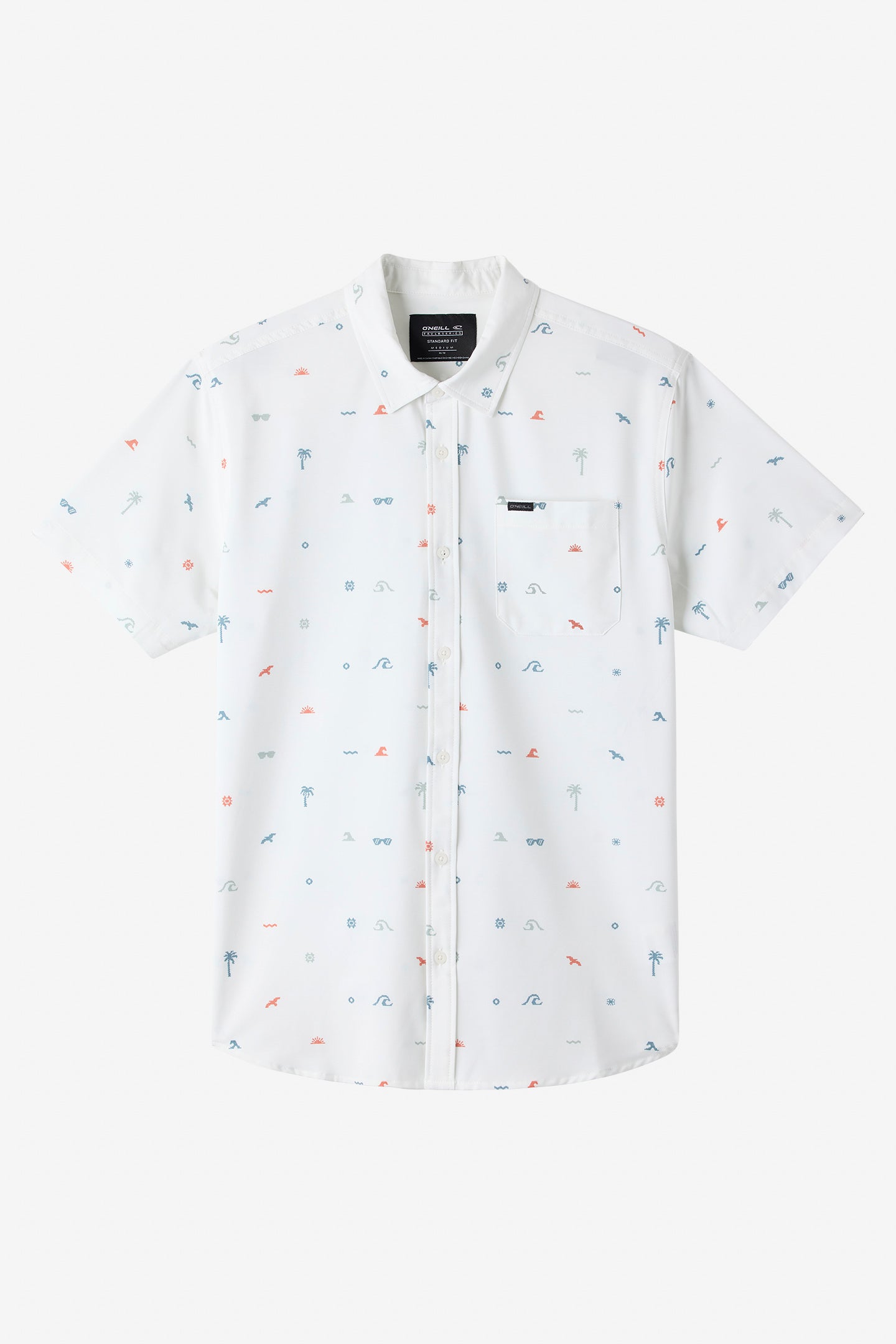 TRVLR Upf Traverse Standard Standard Fit Shirt - Natural | O'Neill