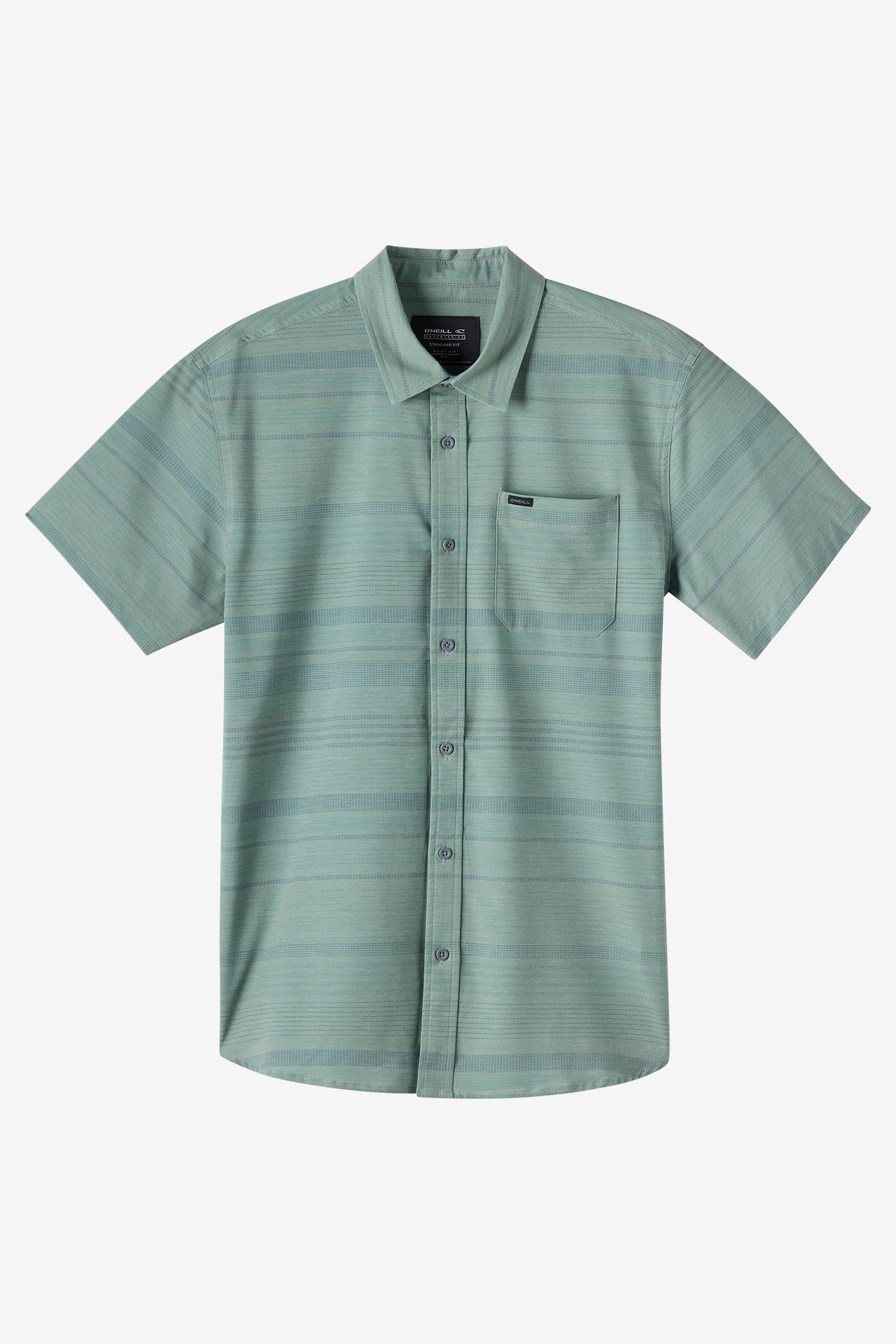 TRVLR Upf Traverse Stripe Standard Standard Fit Shirt - Sage2 | O'Neill
