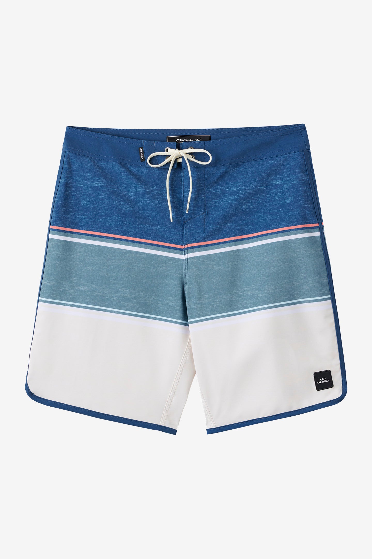 Lennox Scallop 19" Boardshorts - Cream | O'Neill