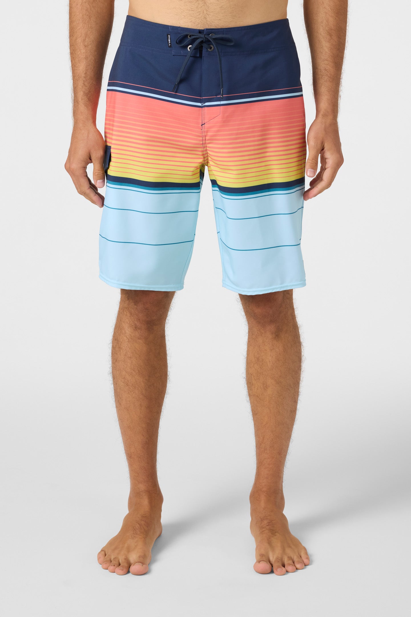 Lennox Stripe 21" Boardshorts - Sky Blue | O'Neill