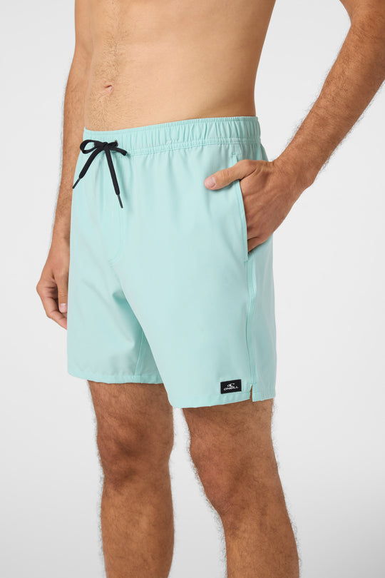 Lennox Hermosa Solid 17" Swim Trunks Trunks - Pastel Turquoise | O'Neill